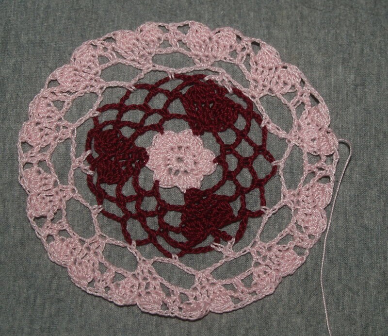 Valentine Hearts and Roses Doily Pattern - Etsy