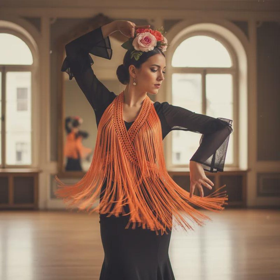Fringe Strap for Crossing / Flamenco Dance - Etsy