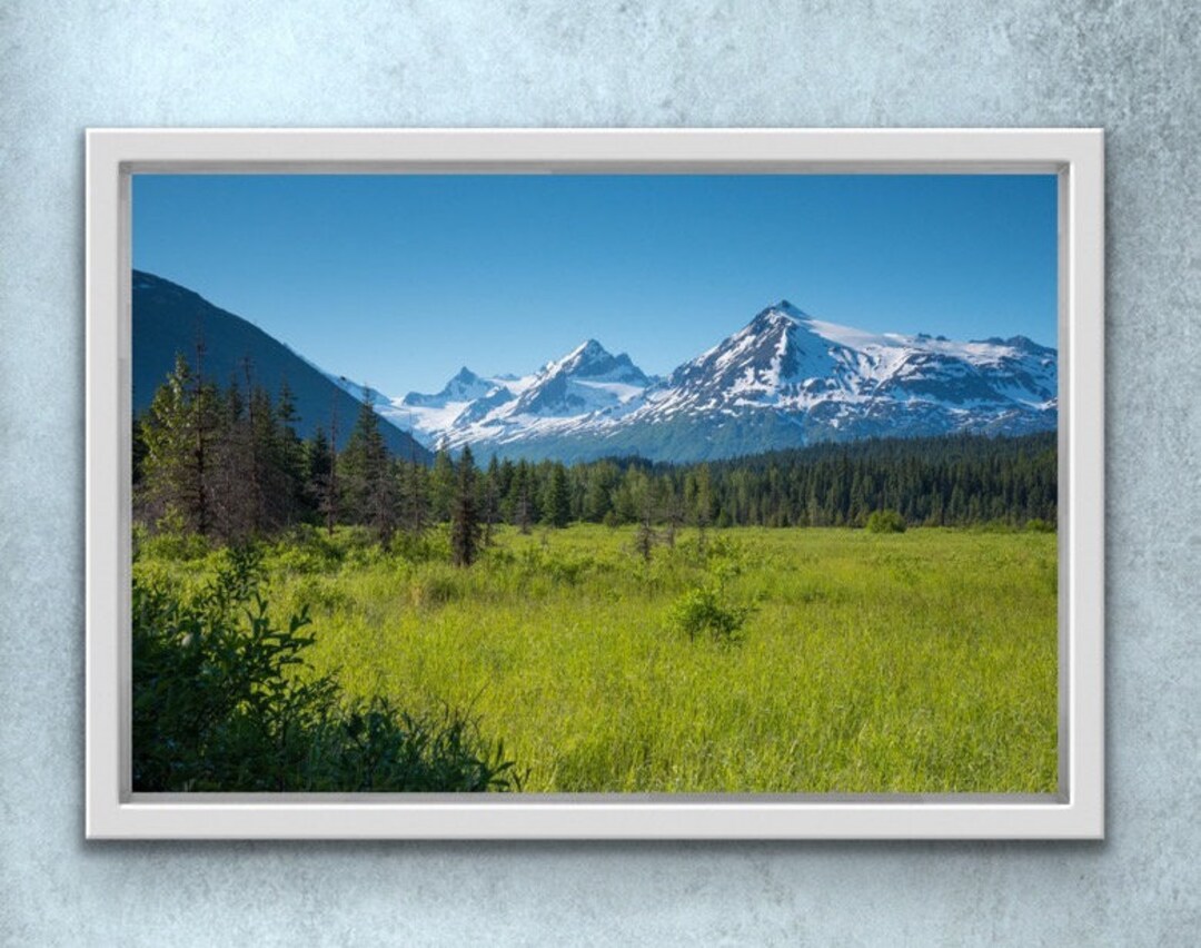 Alaskan Landscape Photography Print | Mountain Landscape Print ...