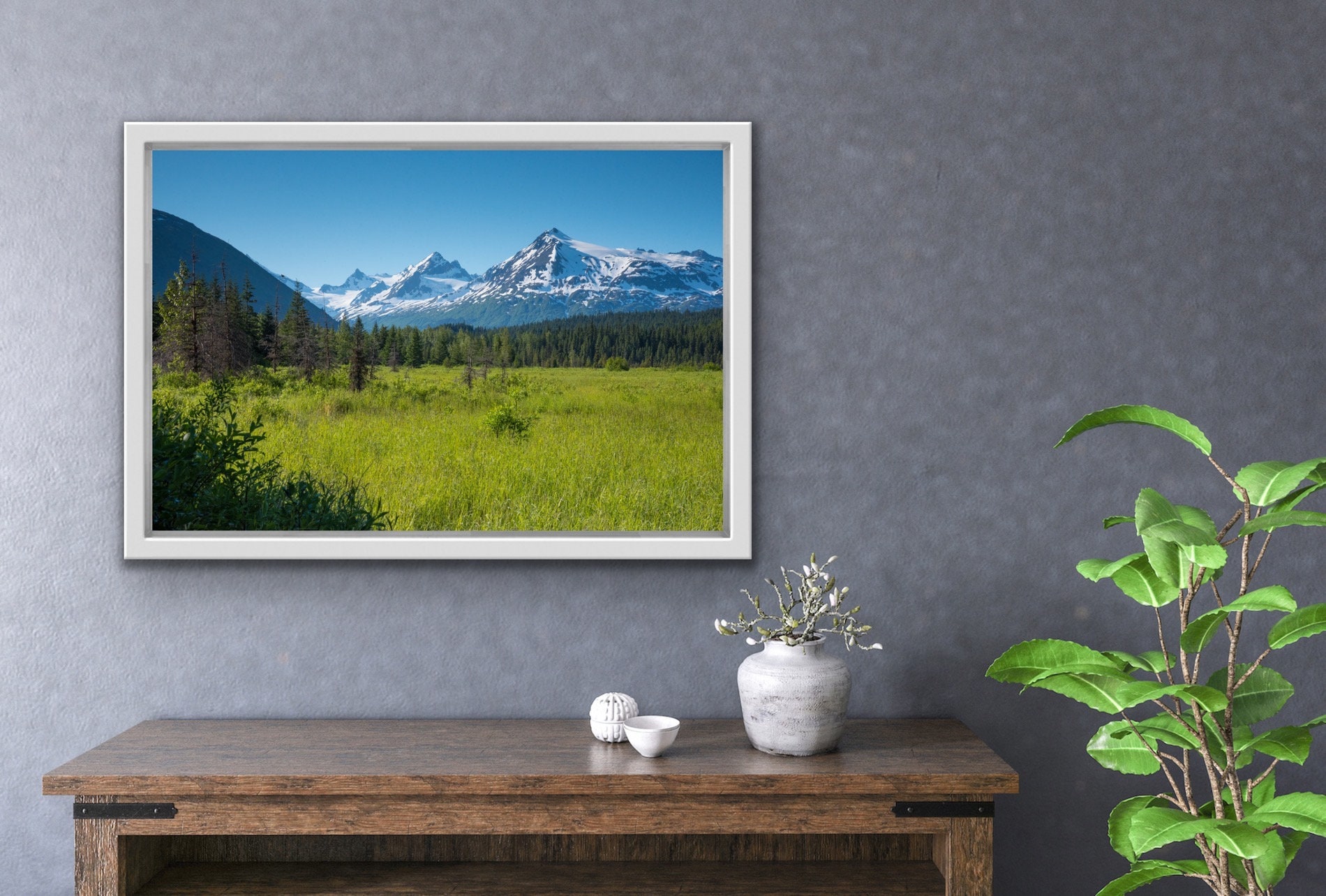 Alaskan Landscape Photography Print | Mountain Landscape Print ...