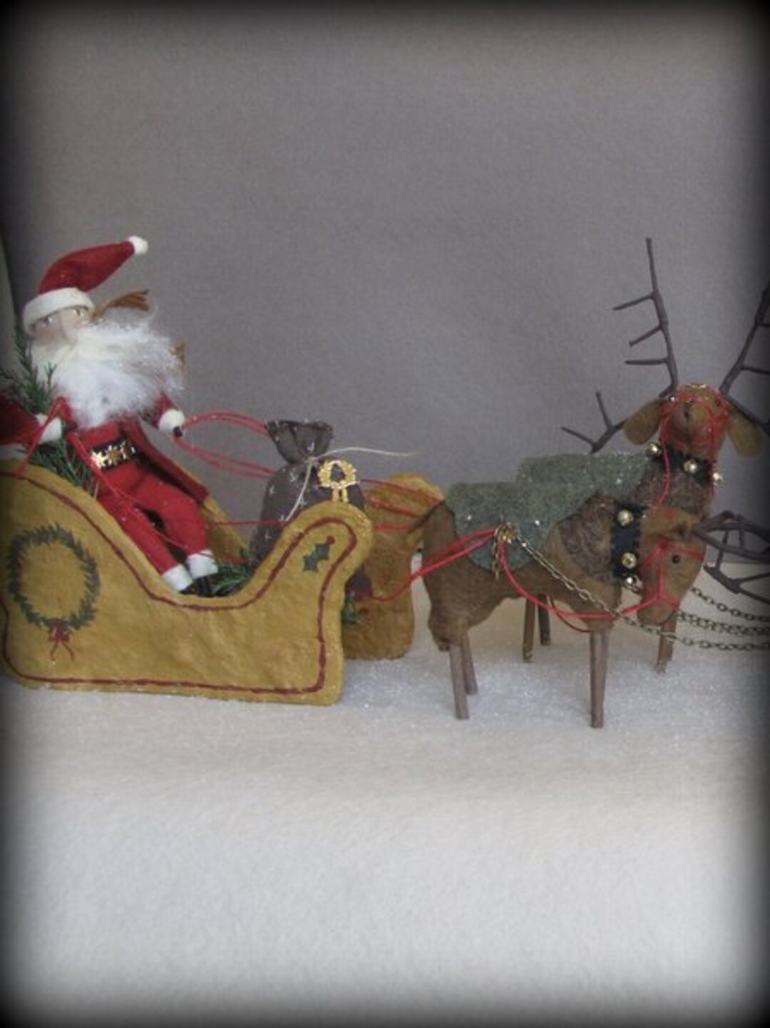 PDF DOWNLOAD DIY Eight Tiny Reindeer Pattern by Cheswickcompany - Etsy