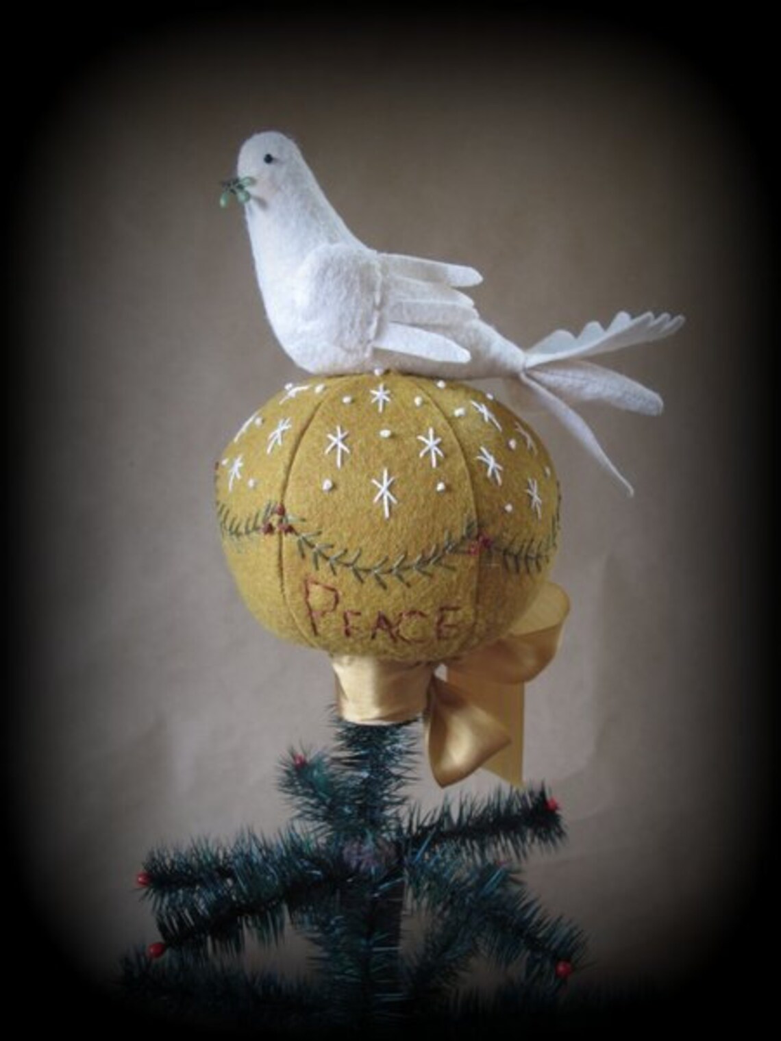 PDF DOWNLOAD DIY Peace on Earth Tree Topper Pattern by - Etsy