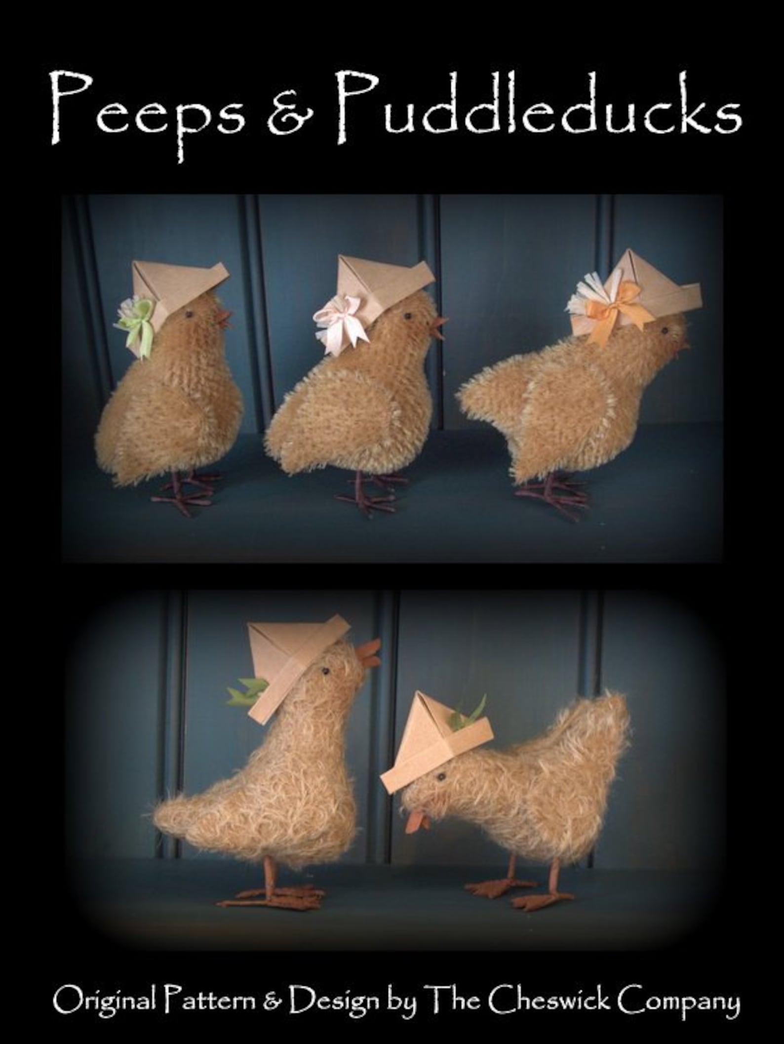 PDF DOWNLOAD DIY - Peeps and Puddleducks Pattern by Cheswickcompany - Etsy