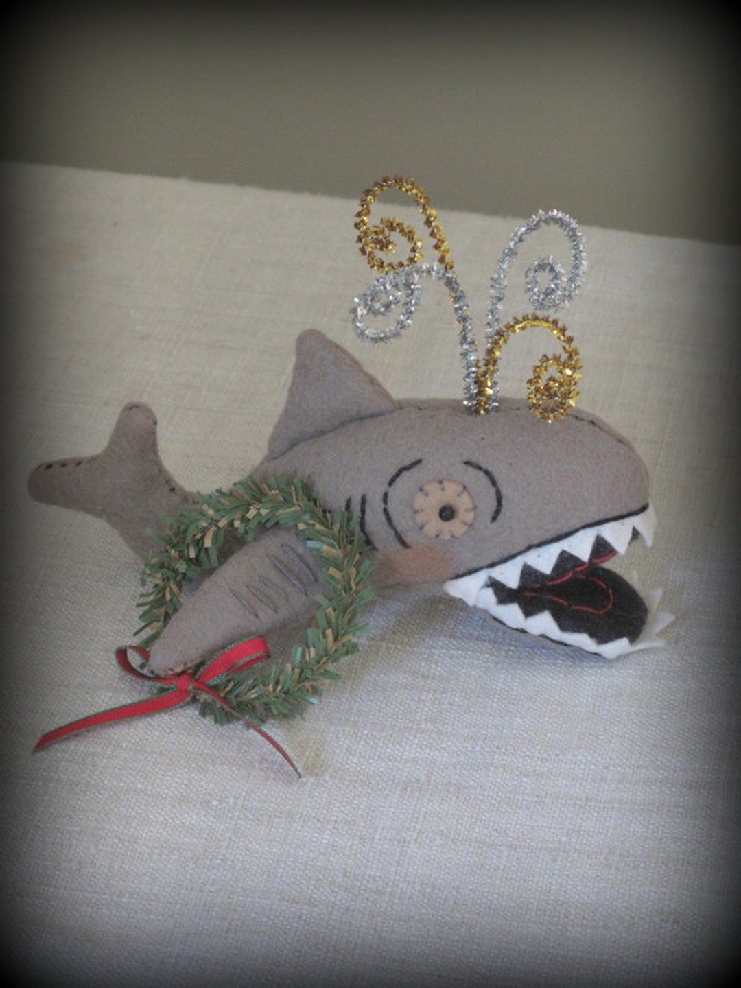PDF DOWNLOAD DIY the Terrible Dogfish Ornament Pattern by ...