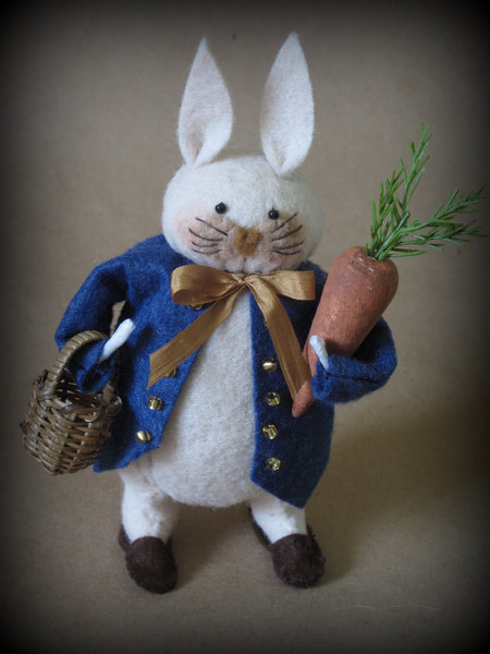 PDF DOWNLOAD DIY Peter Rabbit Pattern Storybook Ornament | Etsy