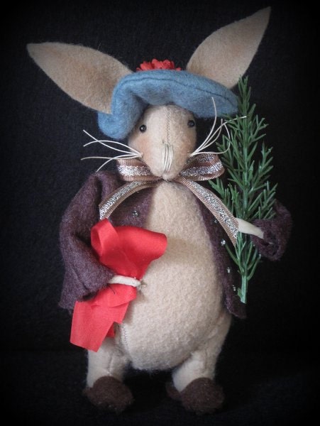 PDF DOWNLOAD DIY Benjamin Bunny Pattern Beatrix Potter - Etsy