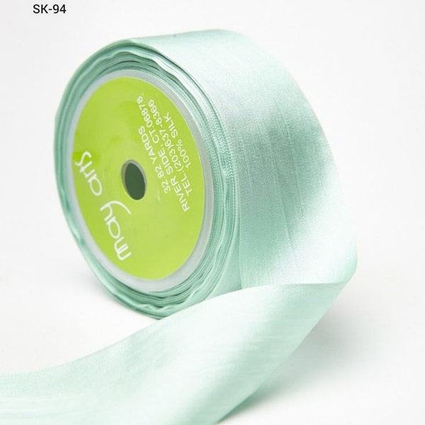 Blue Silk Ribbon - Etsy