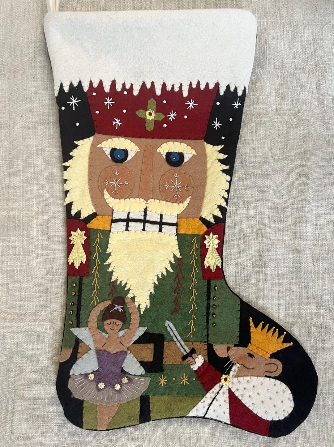 PDF DOWNLOAD DIY the Nutcracker Stocking by Cheswickcompany - Etsy