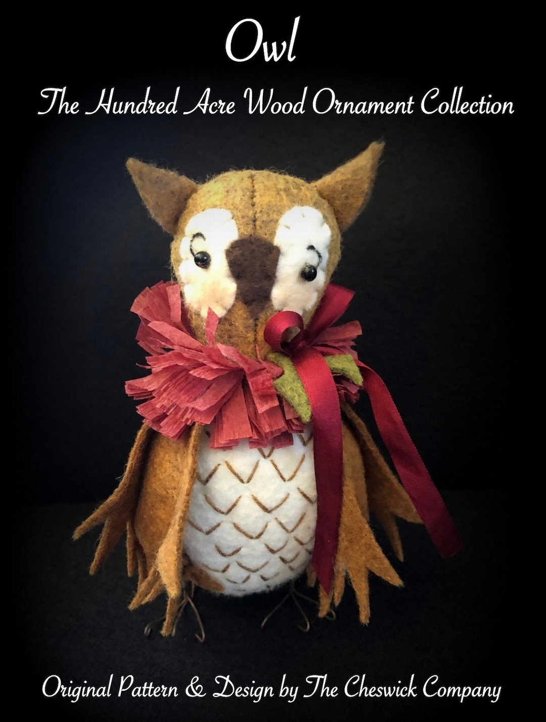 DIY KIT - Owl - the Hundred Acre Wood Ornament Collection by ...