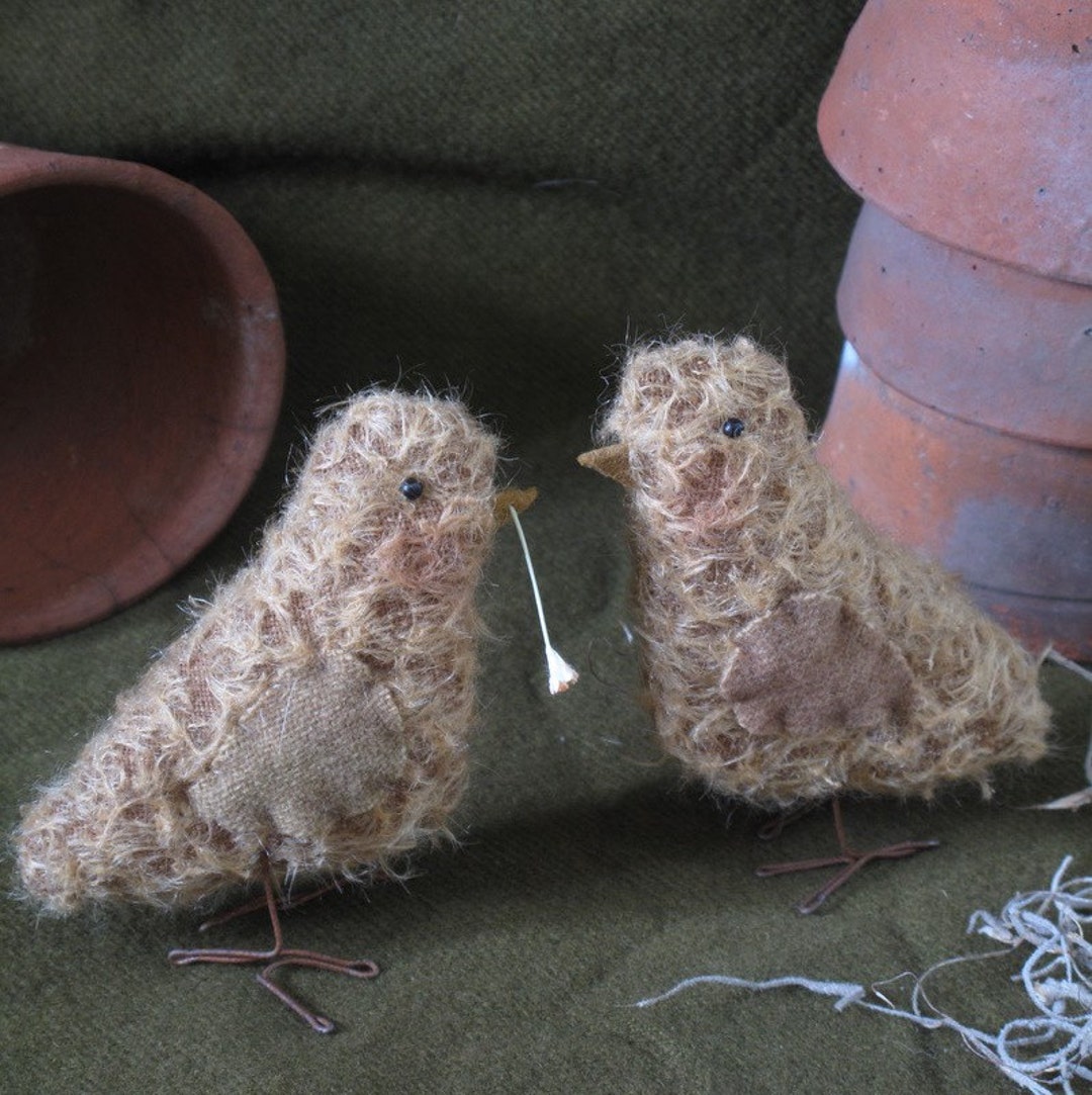 PDF DOWNLOAD DIY Mohair Spring Chicks Pattern for Easter and Spring by ...
