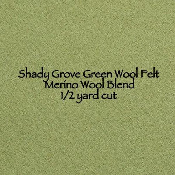 Green Felt by the Yard - Etsy UK