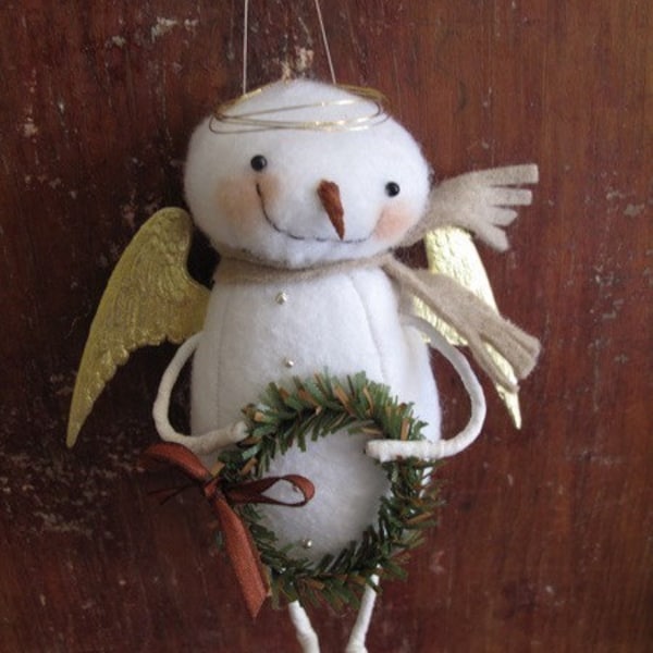 Primitive Angel Doll - Etsy