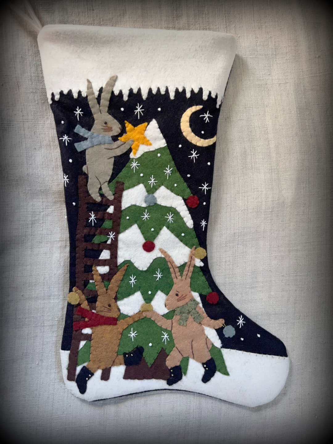 PDF DOWNLOAD DIY Dance by the Light of the Moon Stocking by ...