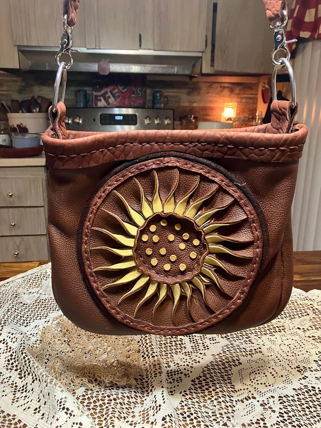 Boho Moose Leather Purse Shoulder Bag Handmade USA - Etsy