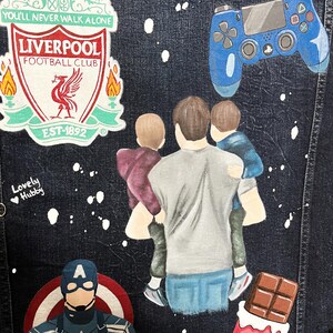 Hand Painted Adults Denim Jacket |custom Made| Personalised - Etsy