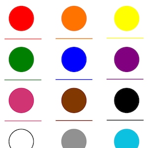 Fun & Interactive Color Learning Template for Kids! - Etsy