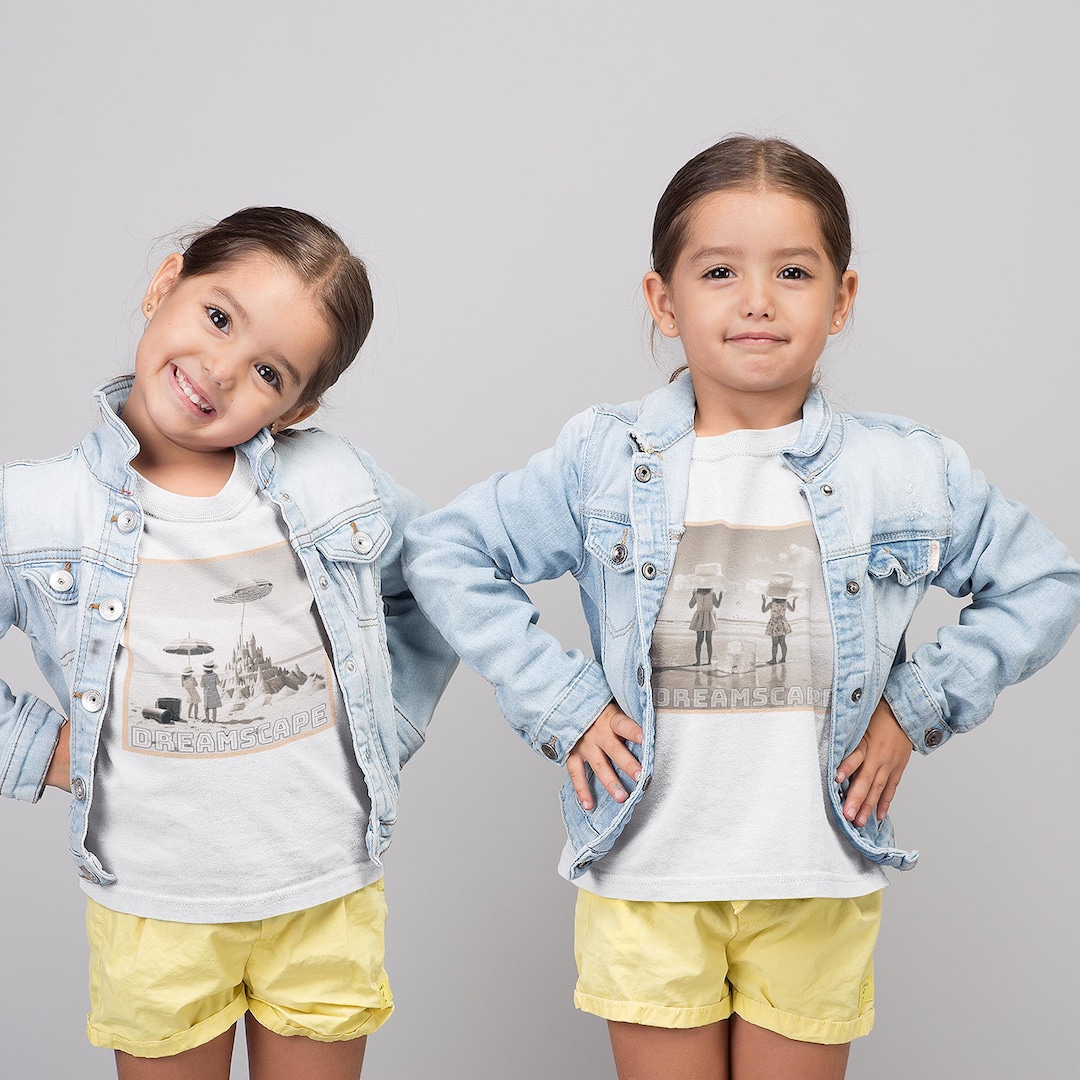 Dreamscape Kids Tee – Fun Beach Vibes, Summer Graphic Shirt for Girls ...