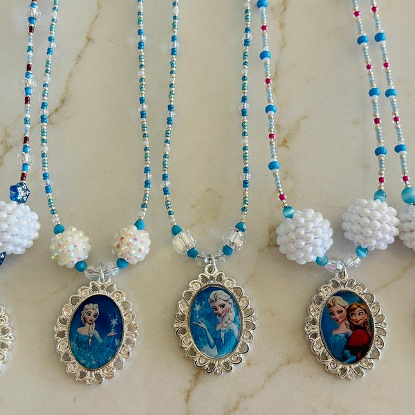 Little Girl Elsa Necklace - Etsy