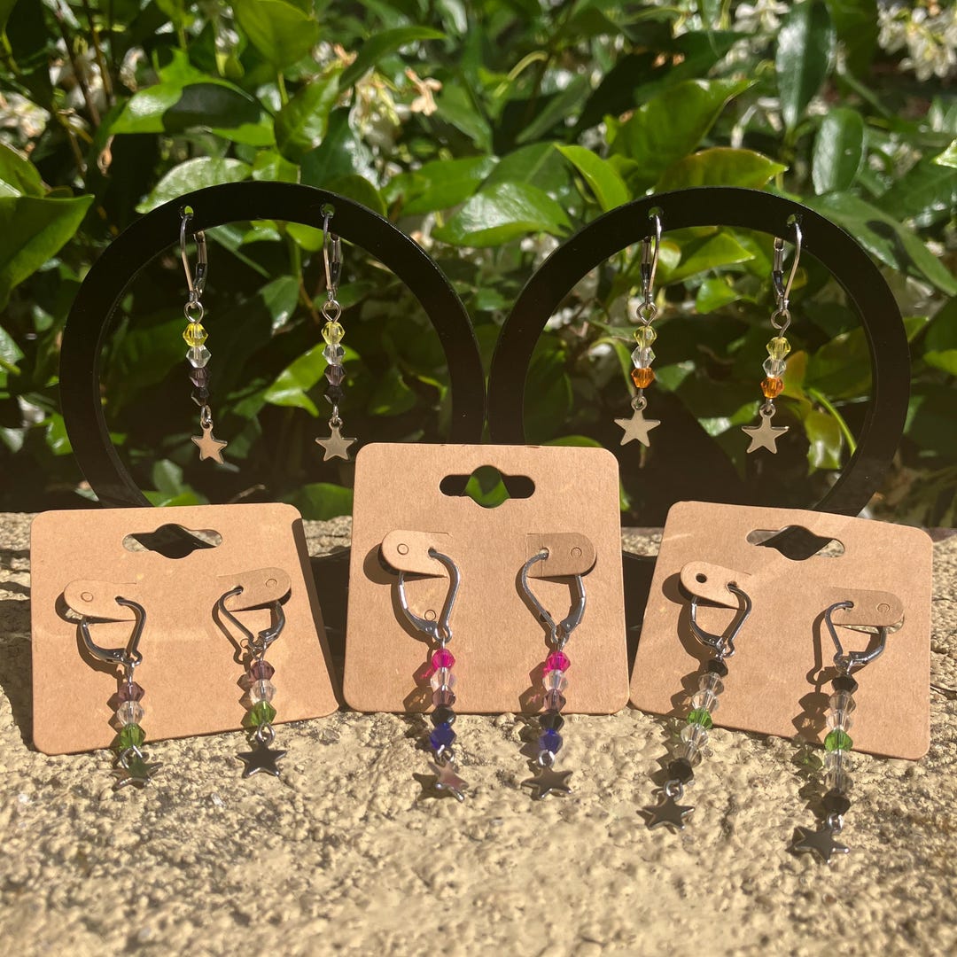 Nonbinary, Genderqueer, Genderfluid, Agender, Maverique Earrings ...