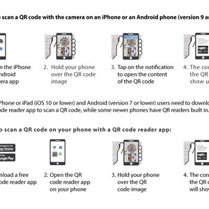 Digital File, Modern QR Code Photo Video Gift, Voice Recording Gift ...