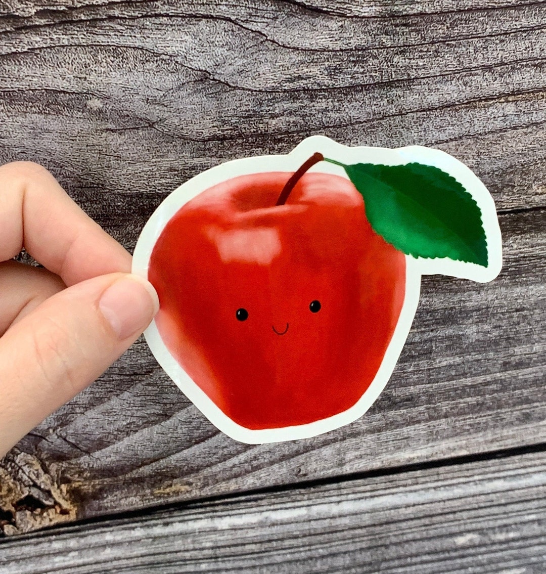 Apple Sticker, Teacher Appreciation, Apple Laptop Sticker, Teacher ...