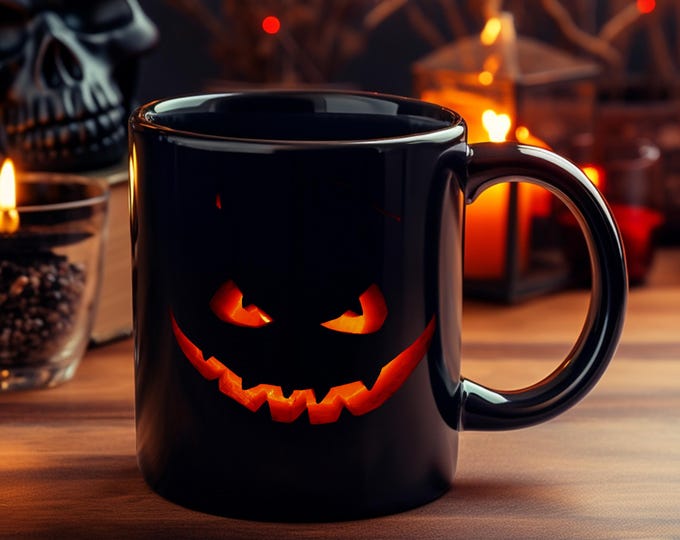 Grim & Ghostly Teacup Set - Etsy