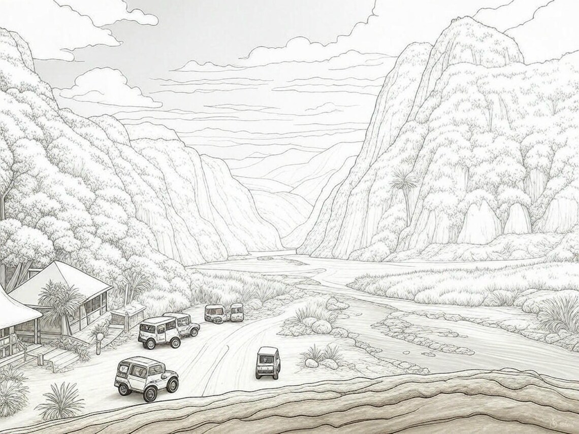 Personal Image to Coloring Book Page - Etsy
