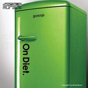 Wall Decals ON DIET Vinyl Lettering Art Sticker - Interior Decor by ...