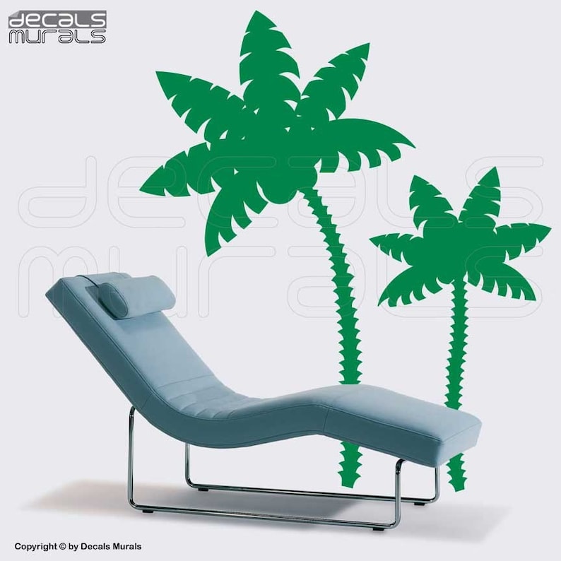 Wall Decals PALM TREES Nature Vinyl Art Stickers for Walls by Decals ...