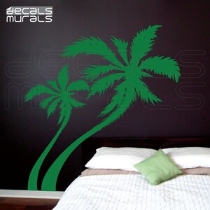 Large Wall Decals PALM TREE Vinyl Stickers Decor - Contemporary ...