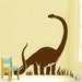 BRACHIOSAURUS DINOSAUR Vinyl Art Dino Stickers Nursery & Kids Decor - Etsy