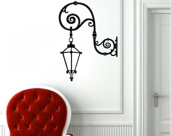 Street Lamp Decal | Etsy