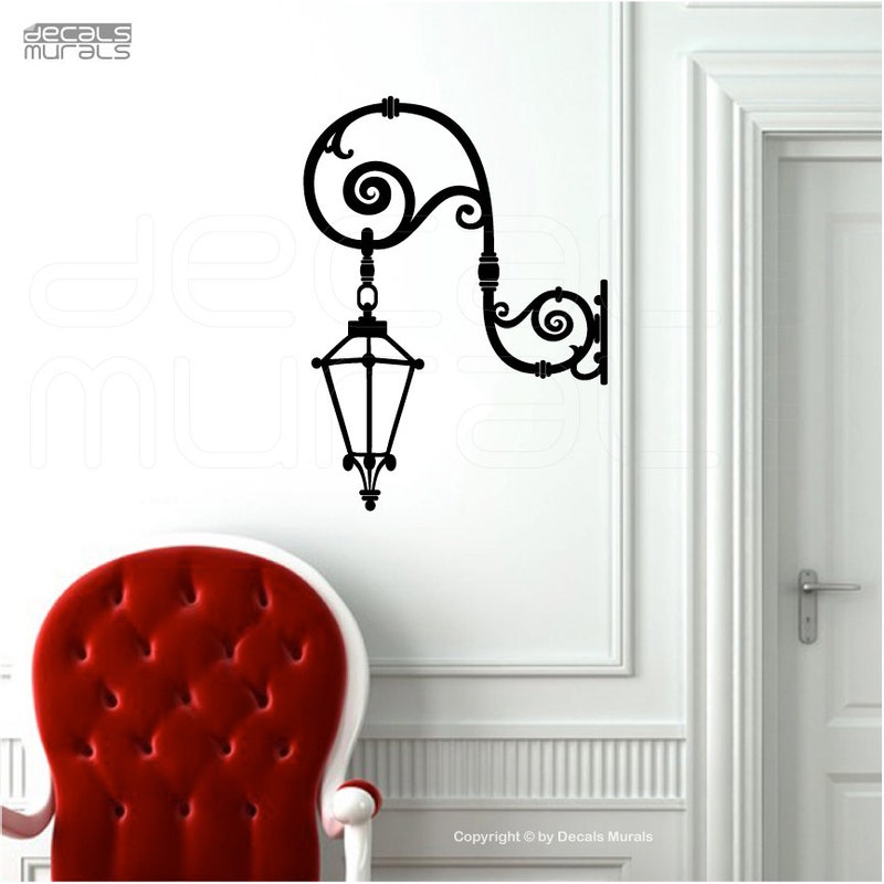 Street Lamp Decal - Etsy