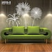 Wall Decal FIREWORKS Vinyl Shapes Modern Decor Stickers by Decals ...