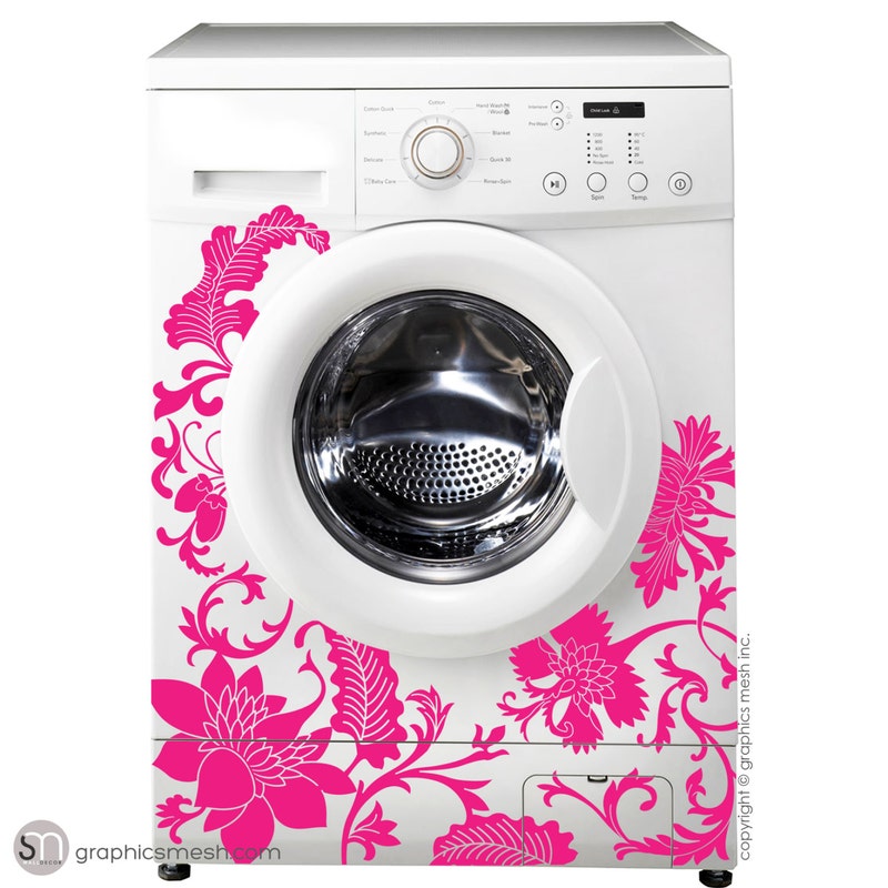 Washer Decal - Etsy