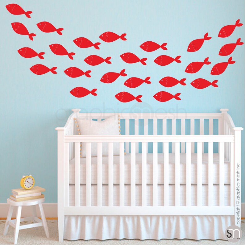 Fish Wall Decals For Nursery at Anthony Bohnsack blog