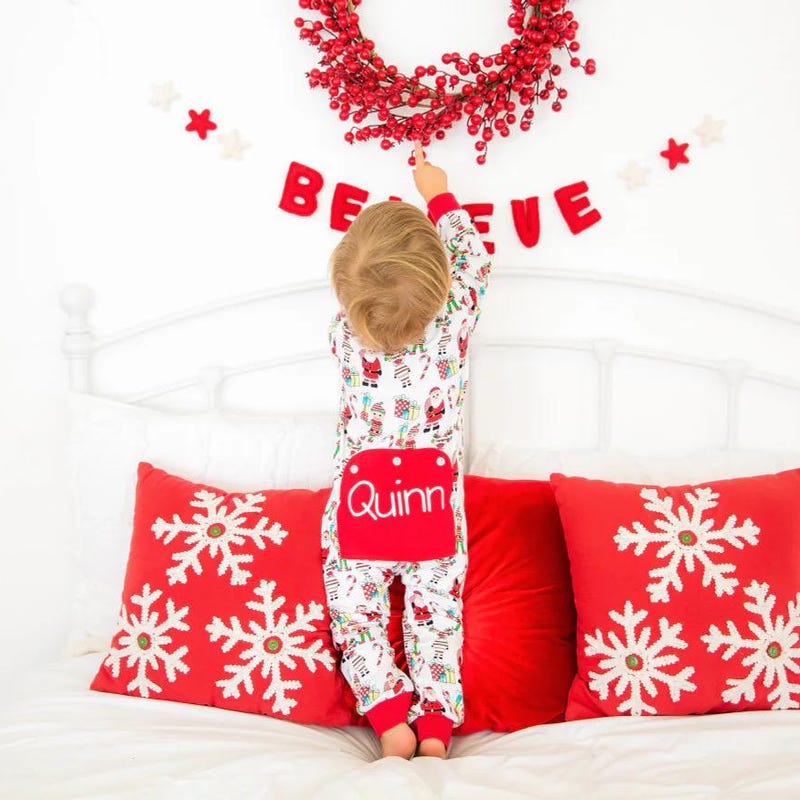 Baby Christmas Pajamas - Etsy