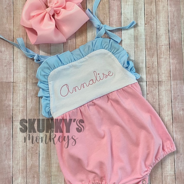 Baby Girl Sunsuits - Etsy