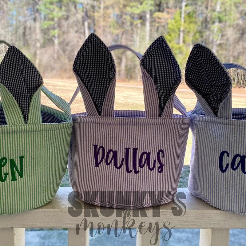 Monogram Easter Basket - Etsy