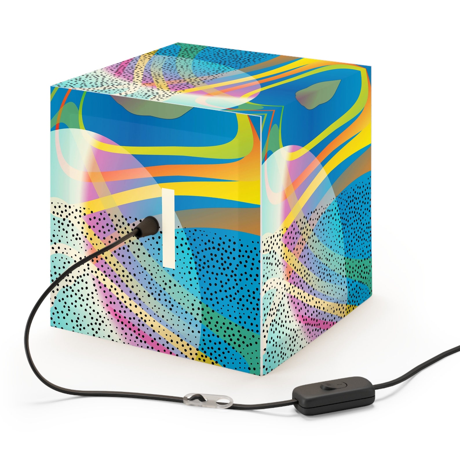 Light Cube Lamp Designer Accent Lighting Cellular Movement - Etsy