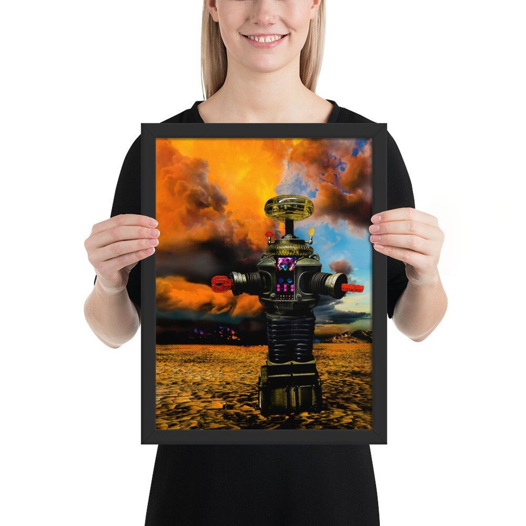 Lost!, Robbie the Robot, Robots in Space, Toy Robots, Sci Fi Wall Art ...