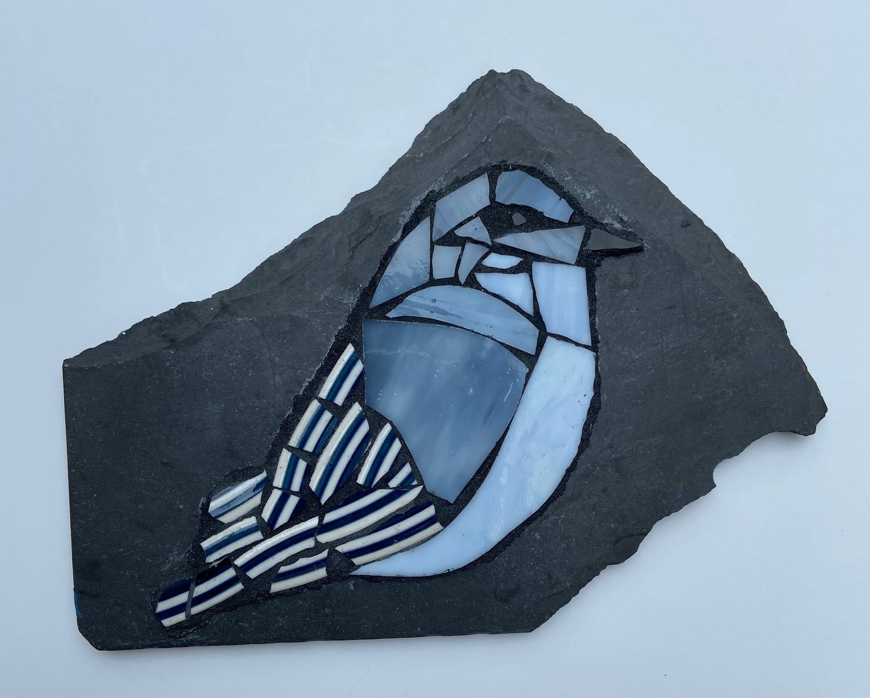 Navy Stripe Bird - Etsy