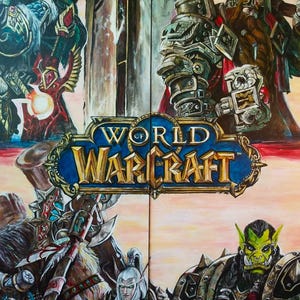 Magni Bronzebeard - Dwarf - World of Warcraft Themed High Quality Art ...