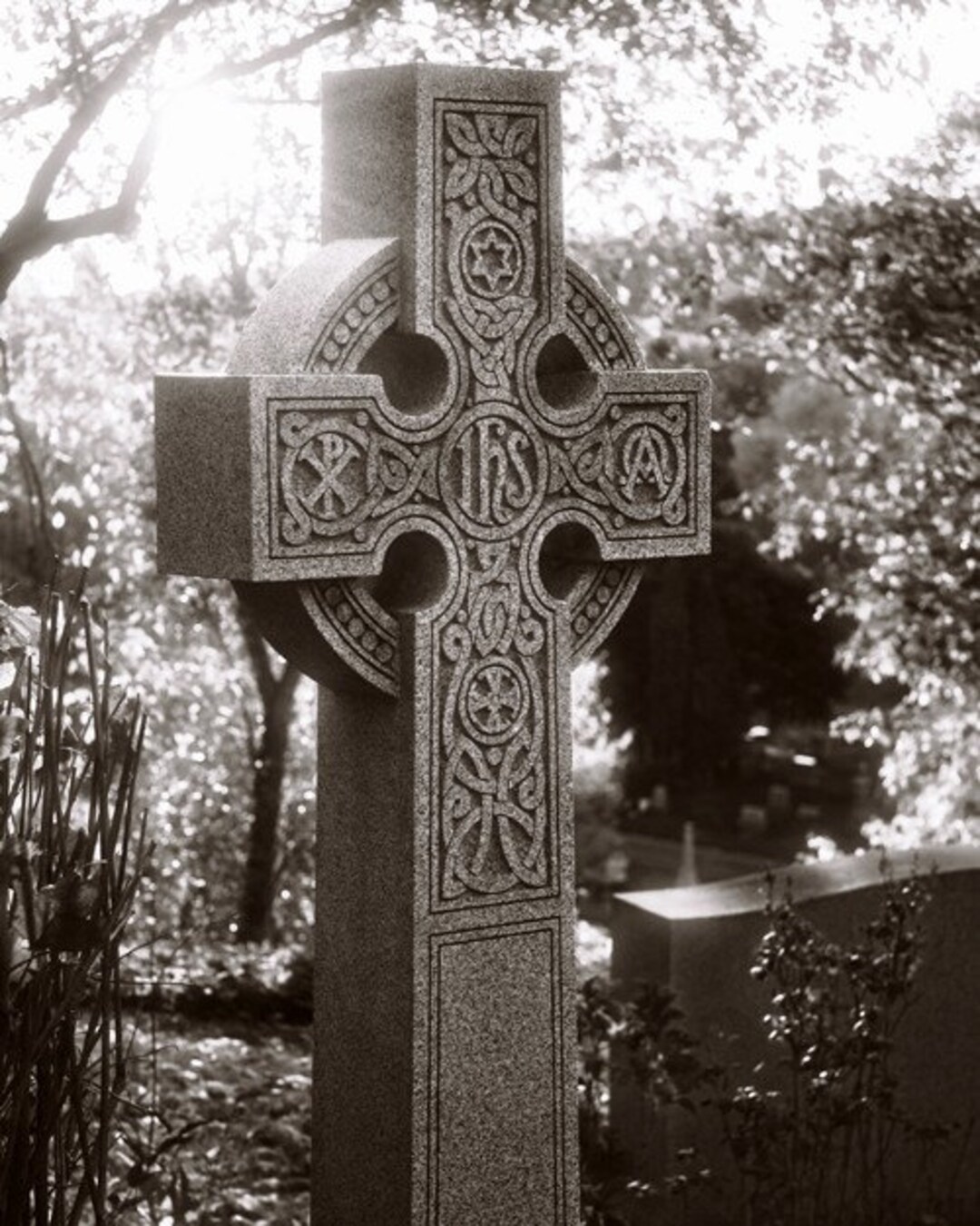 8x10 Print - High Cross in Black and White - Etsy