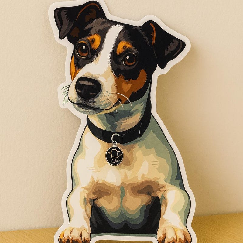 Jack Russel Car Decals - Etsy UK