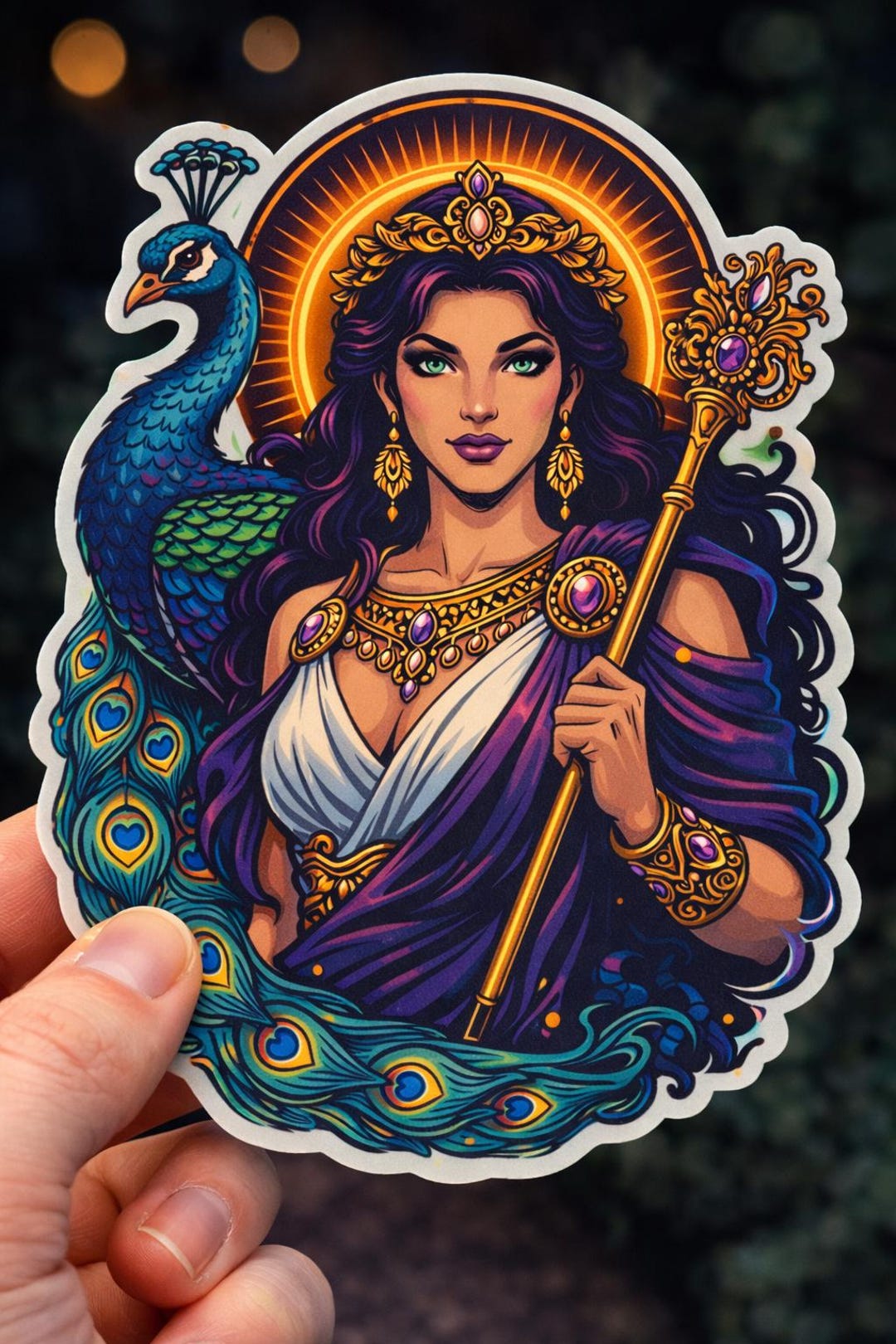 Hera Greek Mythology Die Cut Vinyl Sticker - Etsy