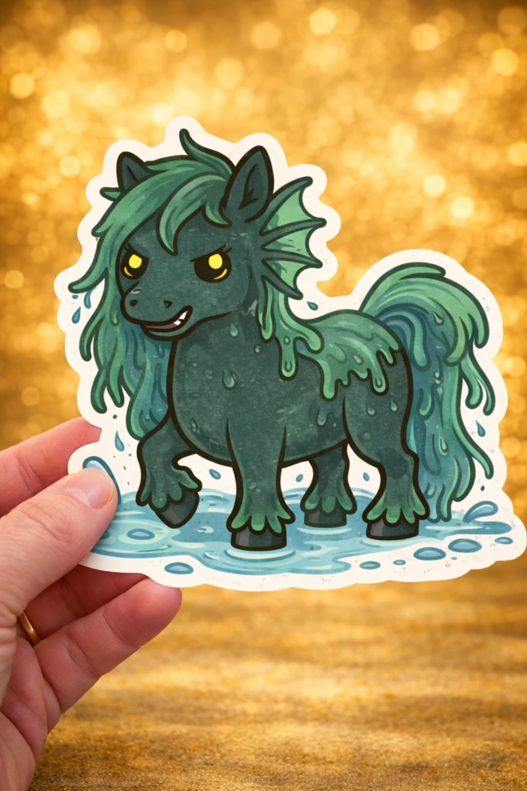 Chibi Kelpie Celtic Mythology Vinyl Sticker - Etsy
