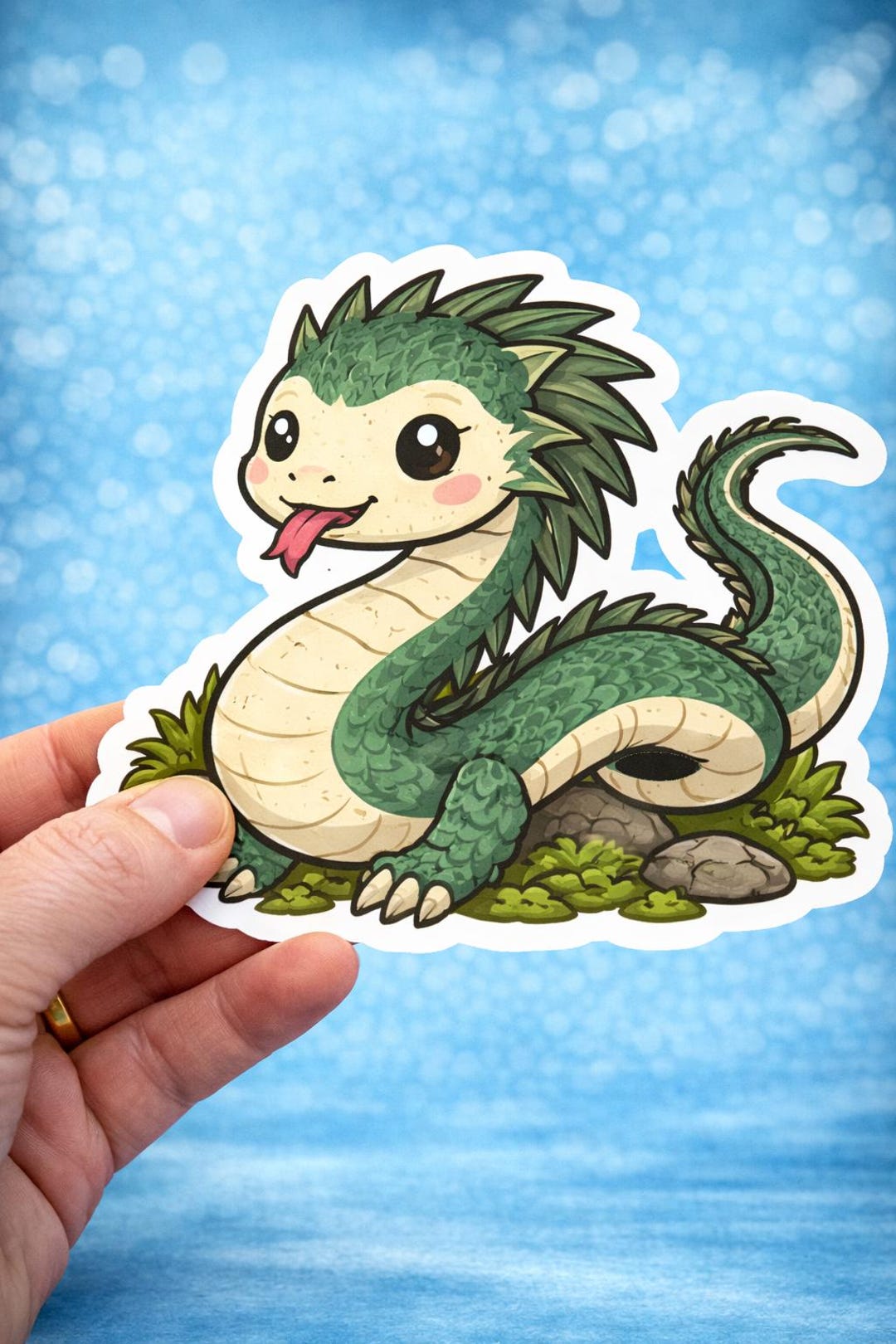 Chibi Lindworm Norse Mythology Vinyl Sticker - Etsy