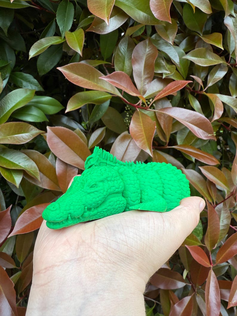 3D Printed Alligator- Custom Colors! - Etsy