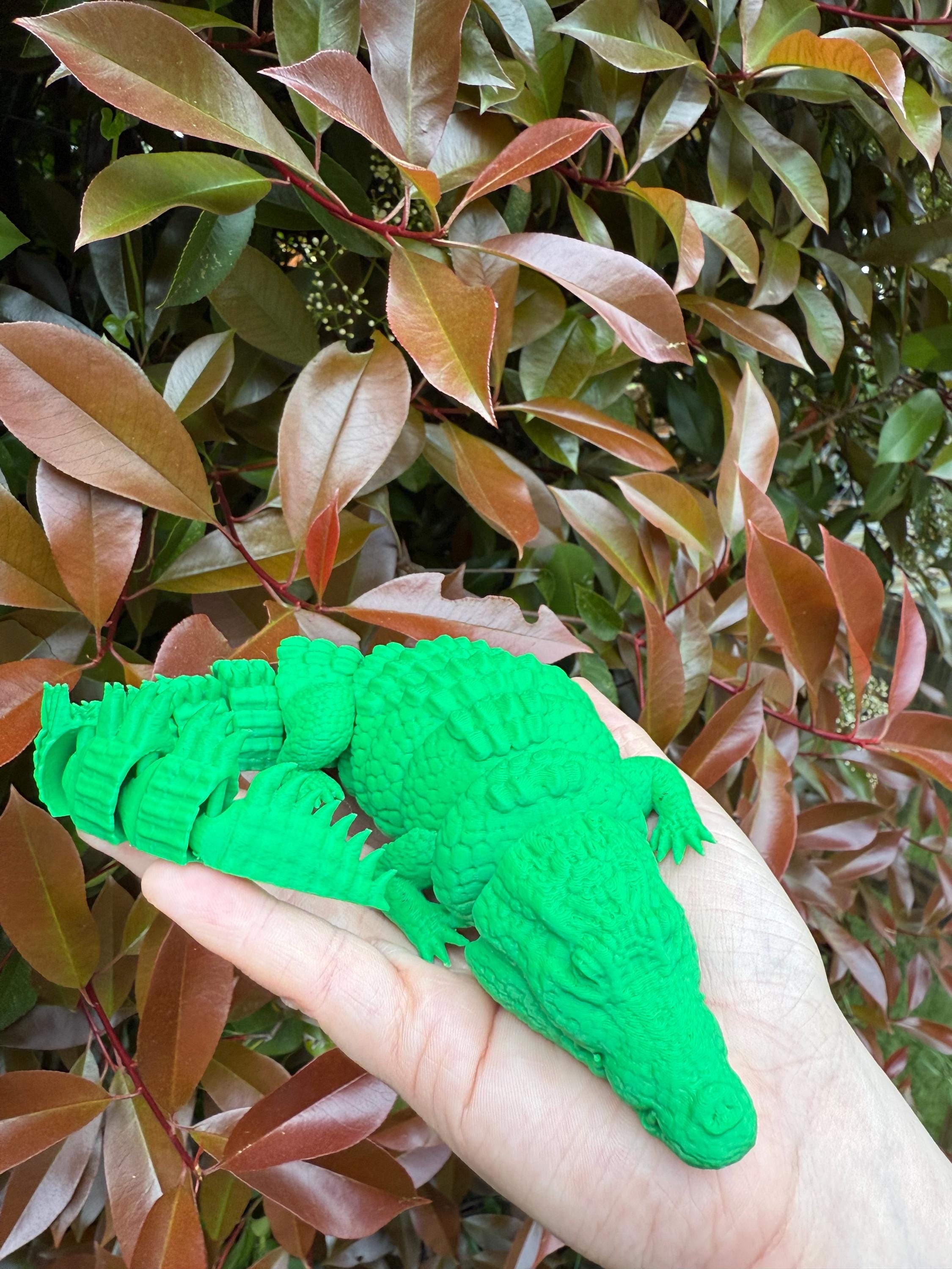 3D Printed Alligator- Custom Colors! - Etsy